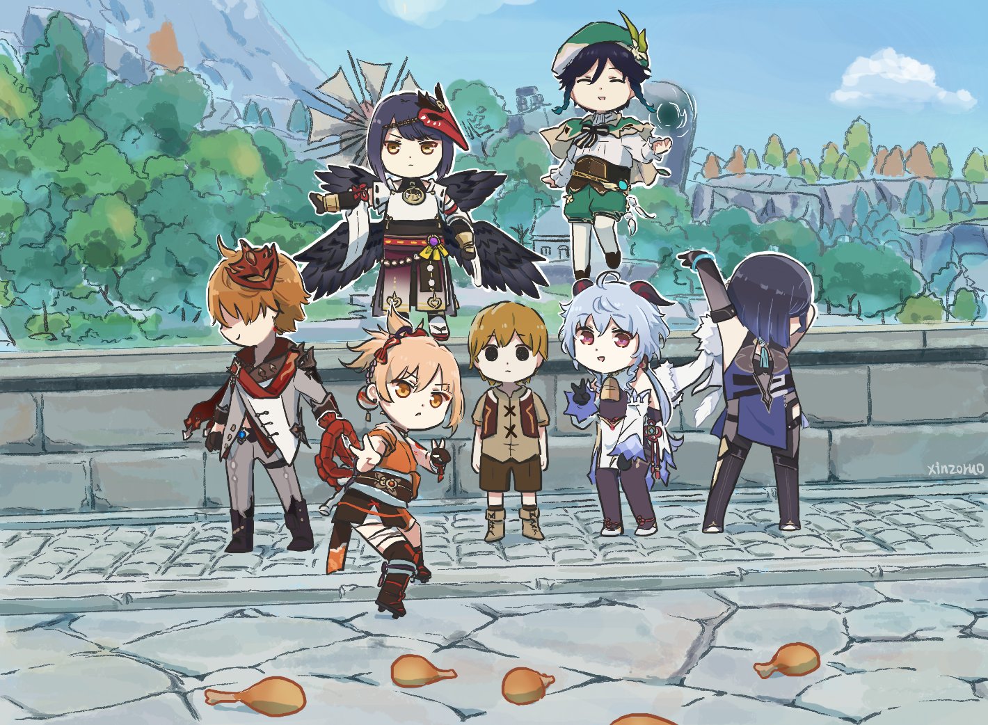 원신] 티배깅도 예술적으로 하는 시대 | 유머 게시판