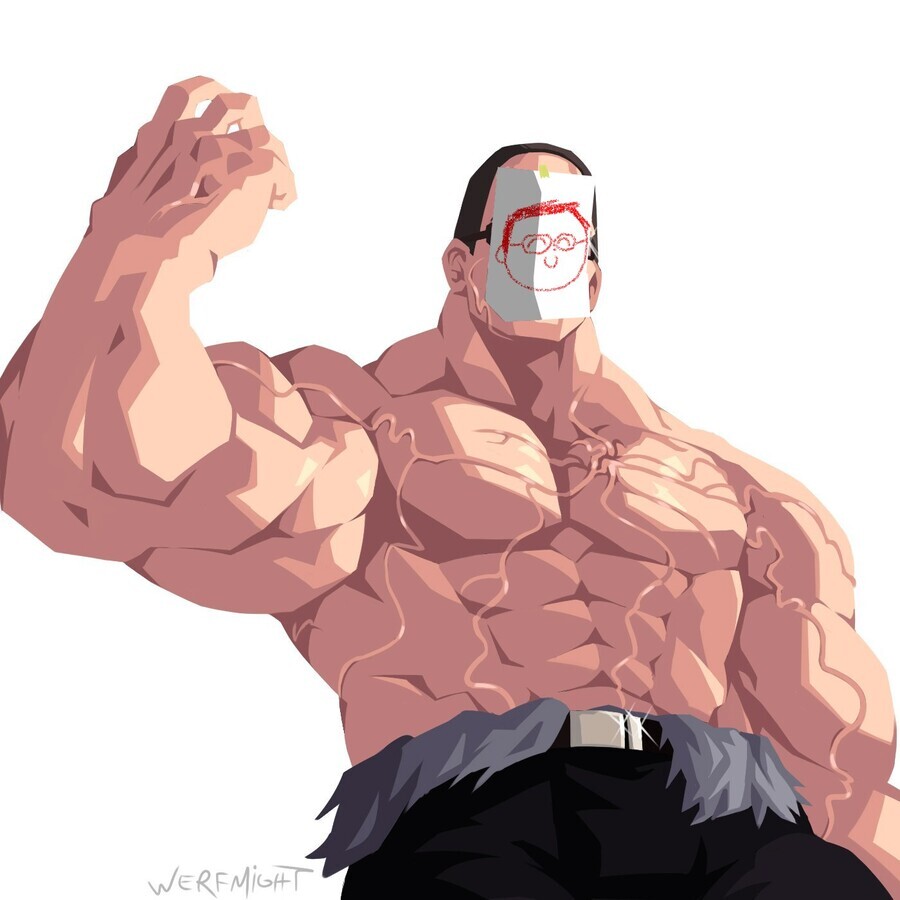 블루아카)선생:근육 만져볼래? | 유머 게시판