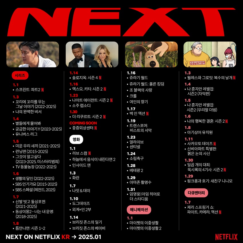 SBS 드라마 모래시계 1월 1일 넷플릭스 공개예정