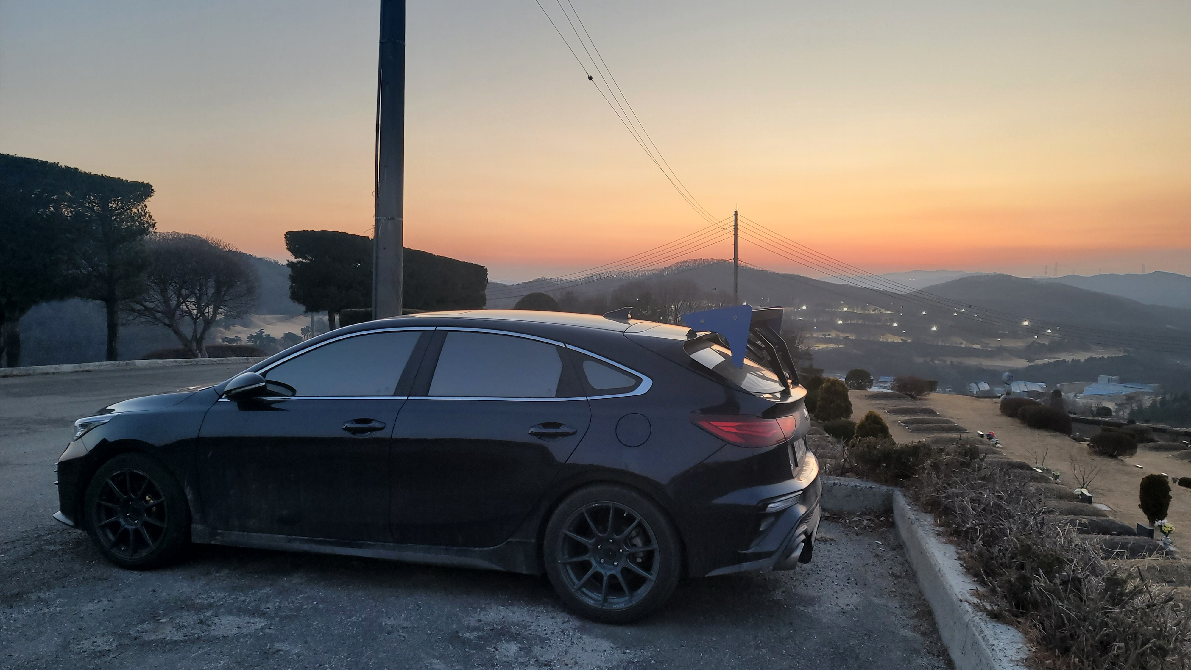 도로에서 본 K4 GT