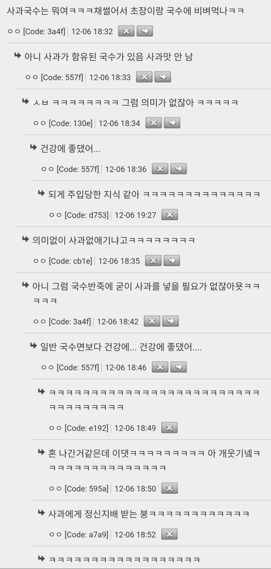 사과에 PTSD있는 글작가manwha