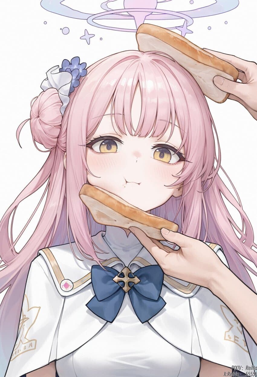 블루아카 더이상 연락하지 않을께 미소노