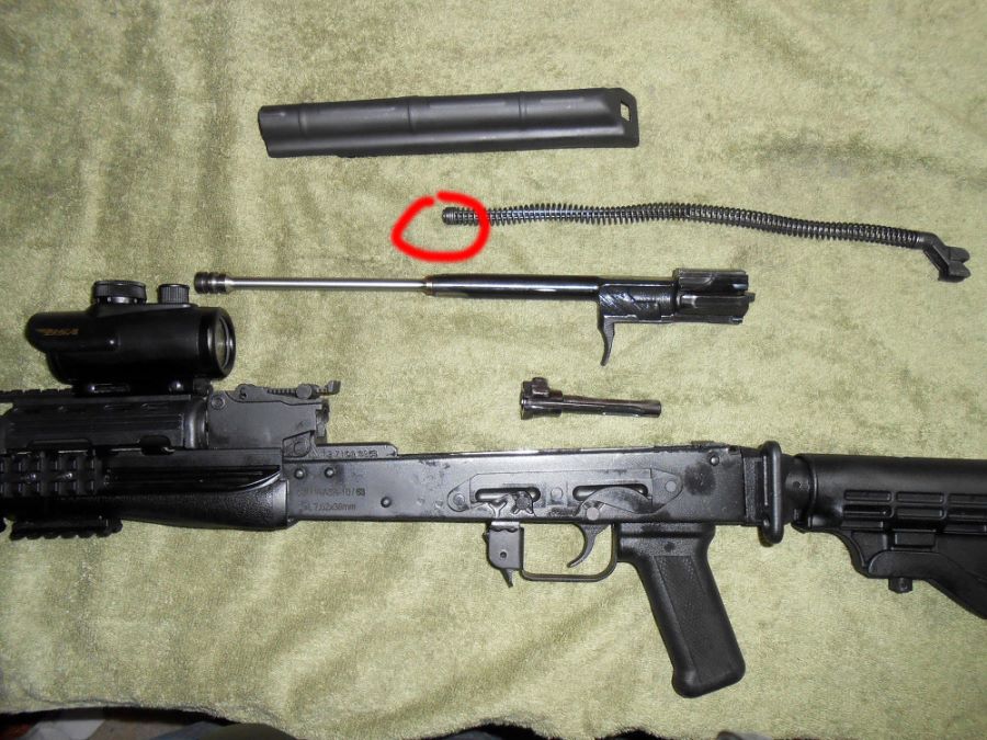 K2 총기분해 하다가 이 부품 나만 많이 잃어버림