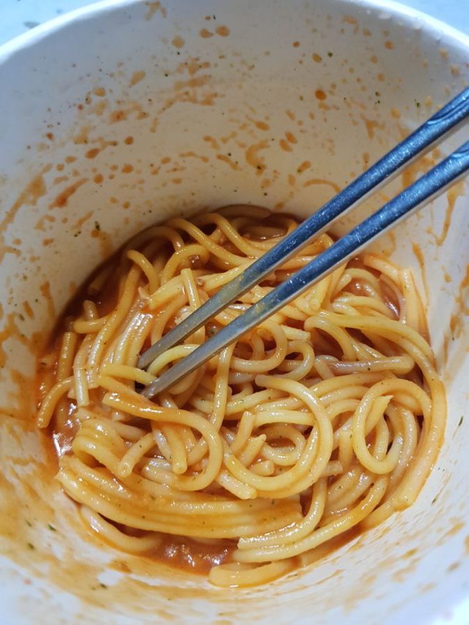 농심 스파게티 컵라면 존나 맛없네 ㅅㅂ | (백업)유머 게시판(2017-2018)