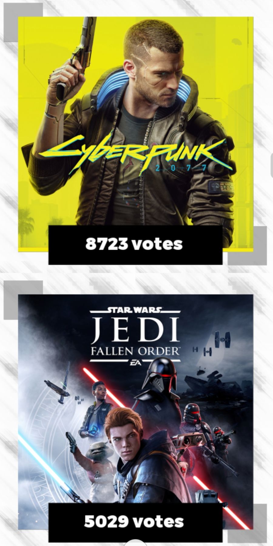 GAMESTOP 투표 중 "E3에서 가장 좋았던 작품은?" | 플레이스테이션 정보