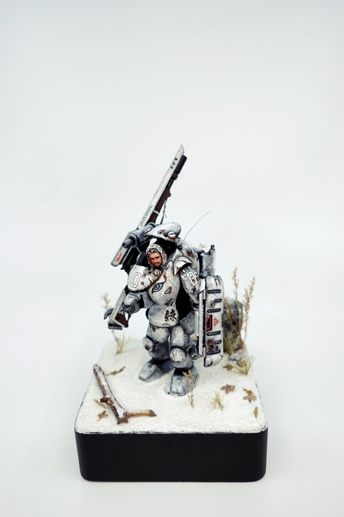 설원의 사냥꾼 / Ma.K Raccoon 스나이퍼 커스텀 | 프라모델 캐릭터모형 갤러리