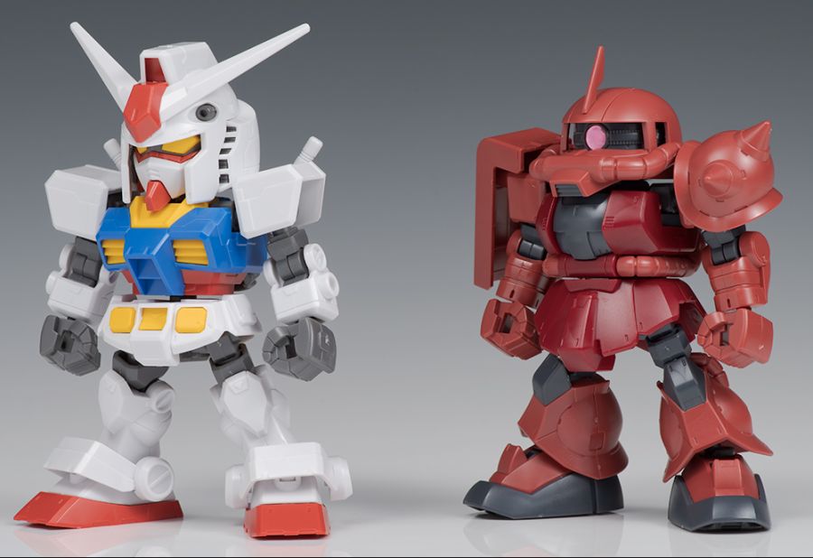 SDCS 퍼스트 건담&샤아 전용 자쿠 II 해외 리뷰 | 프라모델 정보