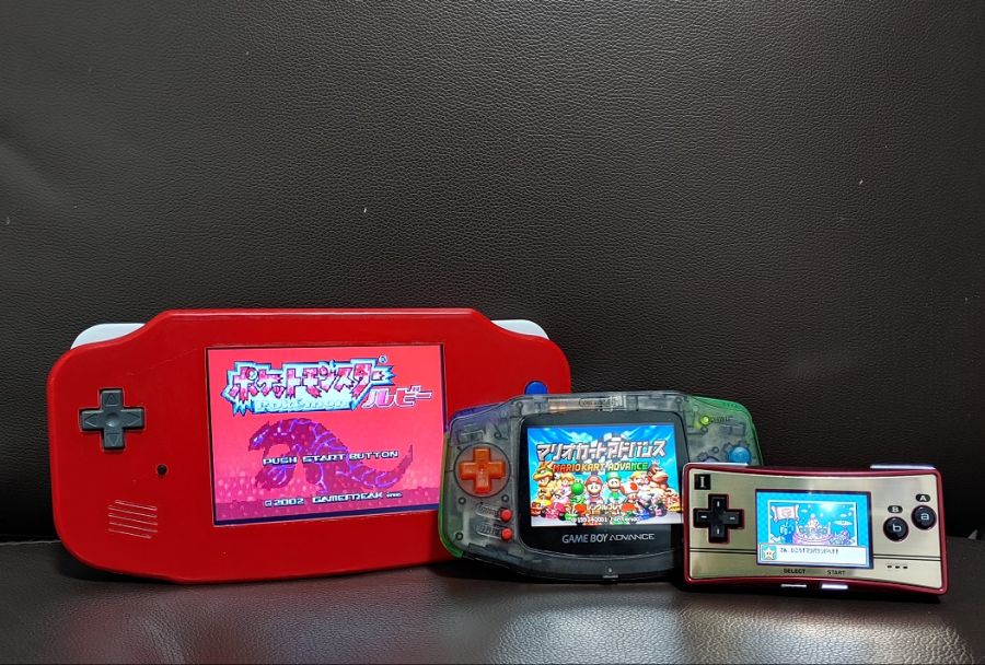 초 대형 게임보이 어드밴스 - Gameboy Advance XL - | 자작 / 없으면 만드는 갤러리