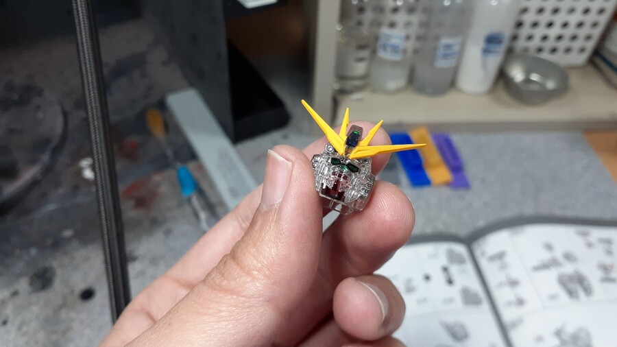 RX-93 V GUNDAM HWS CLEAR COLOR | 프라모델 캐릭터모형 갤러리