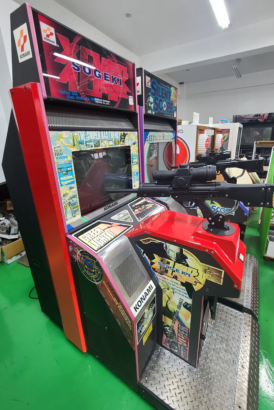 사일런트스코프 SOGEKI 아케이드 기통 정비 | 추억의 게임 갤러리