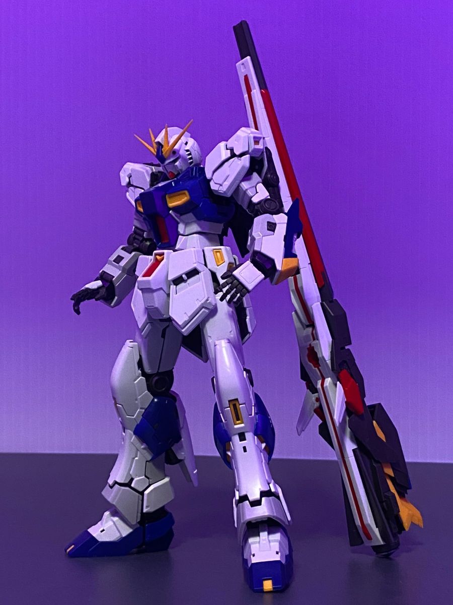 RG RX-93ff 뉴 건담 가조립 + 핀 판넬 조합 사진 | 프라모델 정보