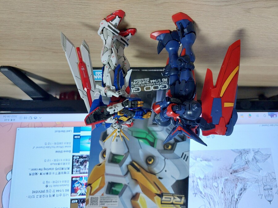 RG갓건담&HGFC마스터건담 | 프라모델 캐릭터모형 갤러리