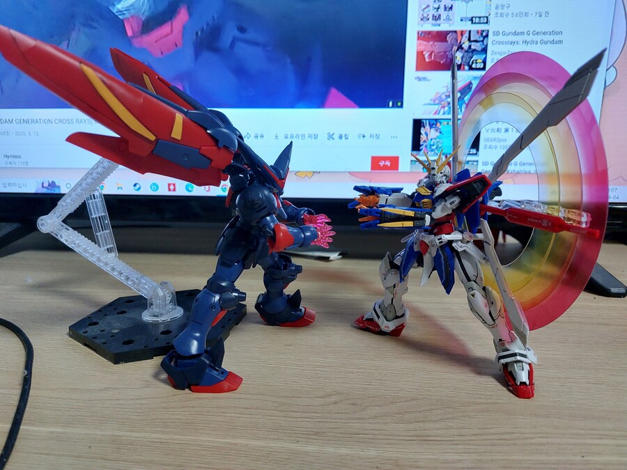 RG갓건담&HGFC마스터건담 | 프라모델 캐릭터모형 갤러리