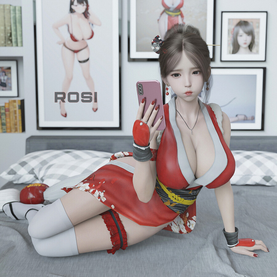 3D 자작 캐릭모델 ㅇㅎ