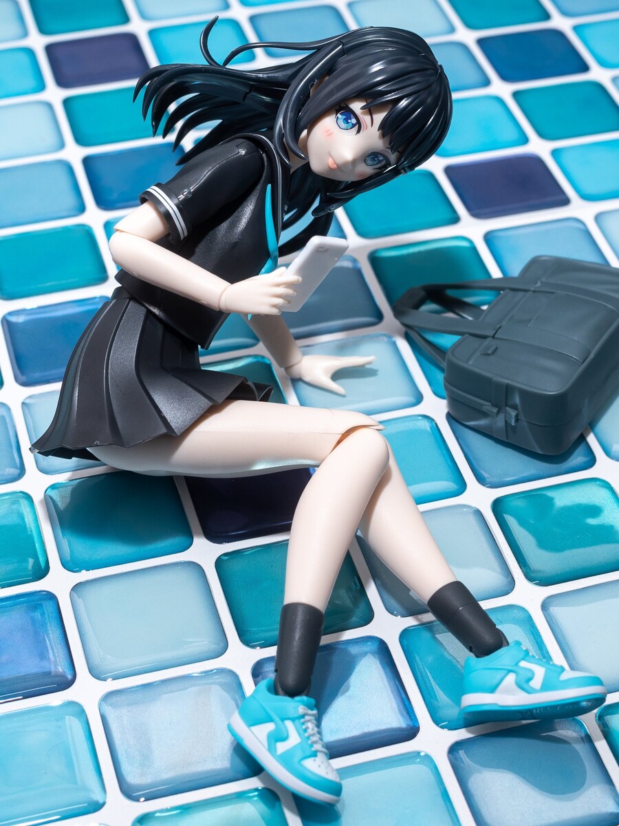 [코토부키야] 창채소녀정원 유우키 마도카 하복 Black Canvas 조립 이미지 | 프라모델 정보