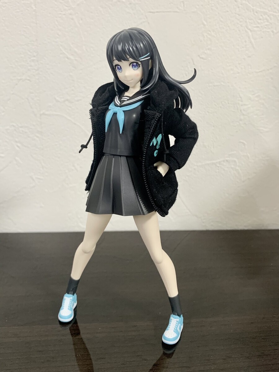 [코토부키야] 창채소녀정원 유우키 마도카 하복 Black Canvas 조립 이미지 | 프라모델 정보