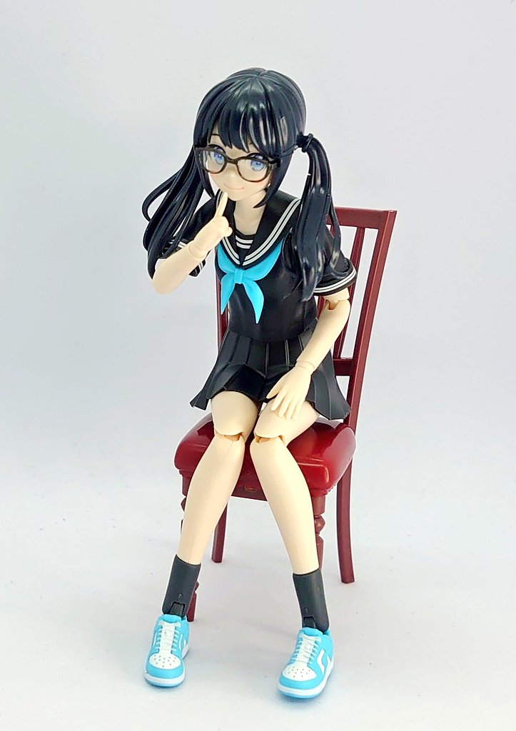 [코토부키야] 마도카 [하복] Black Canvas 가조립 & 조합 사진 | 프라모델 정보