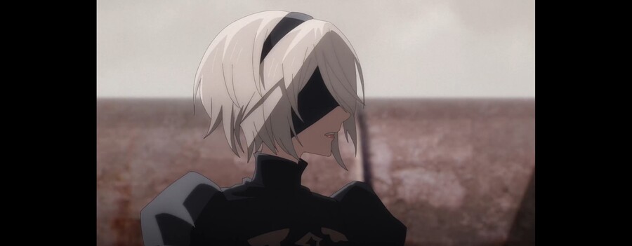 NieRAutomata Ver11a 2d로 돌아온 니어 엉덩마타