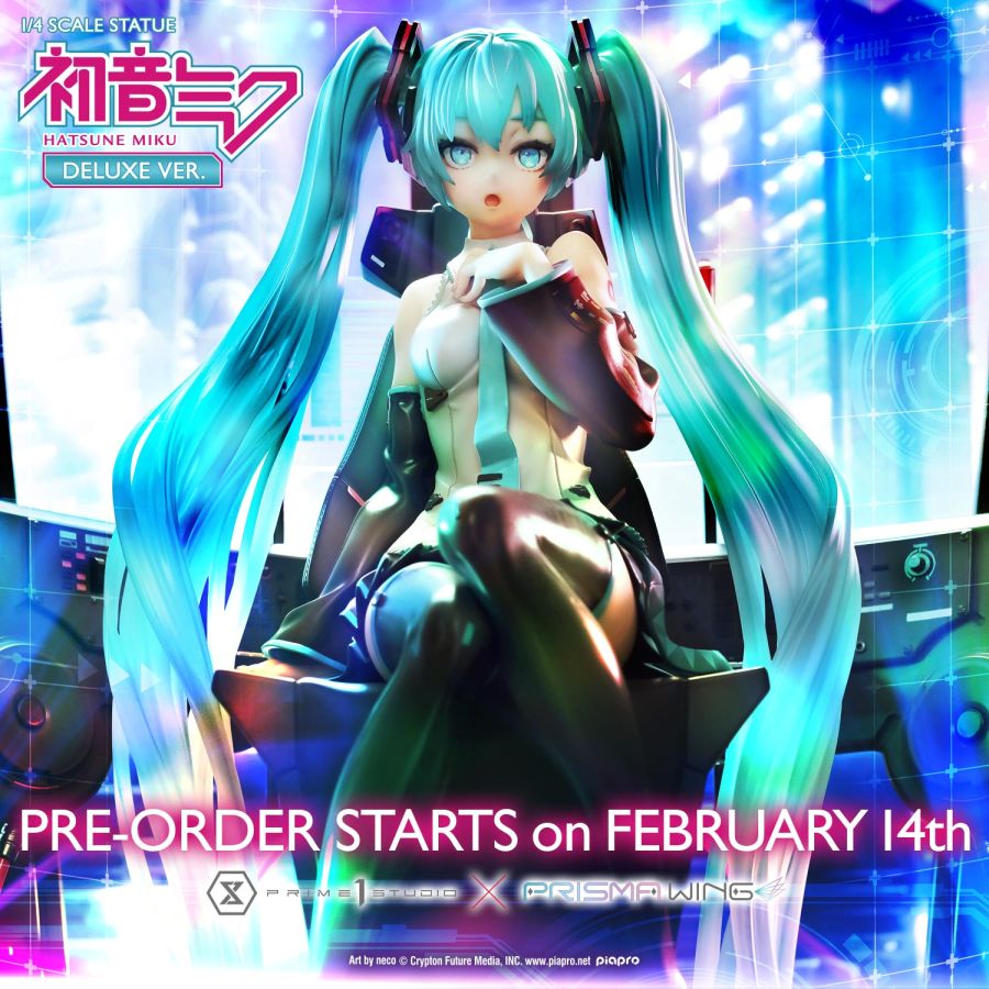 [PRISMA WING] 하츠네 미쿠 Art by neco 14일 예약 예정 | 피규어 정보