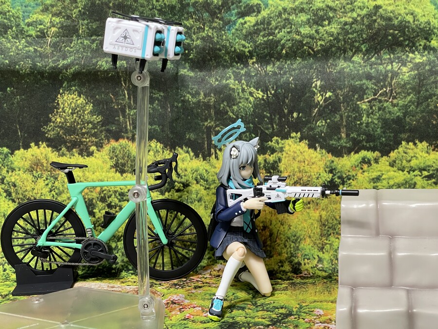 [Figma] 스나오오카미 시로코 + Plamax 로드바이크 | 피규어 갤러리