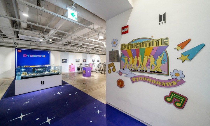 레고코리아, ‘레고 BTS Dynamite 팝업스토어’ 1호점 ‘일상비일상의틈byU+’에 오픈