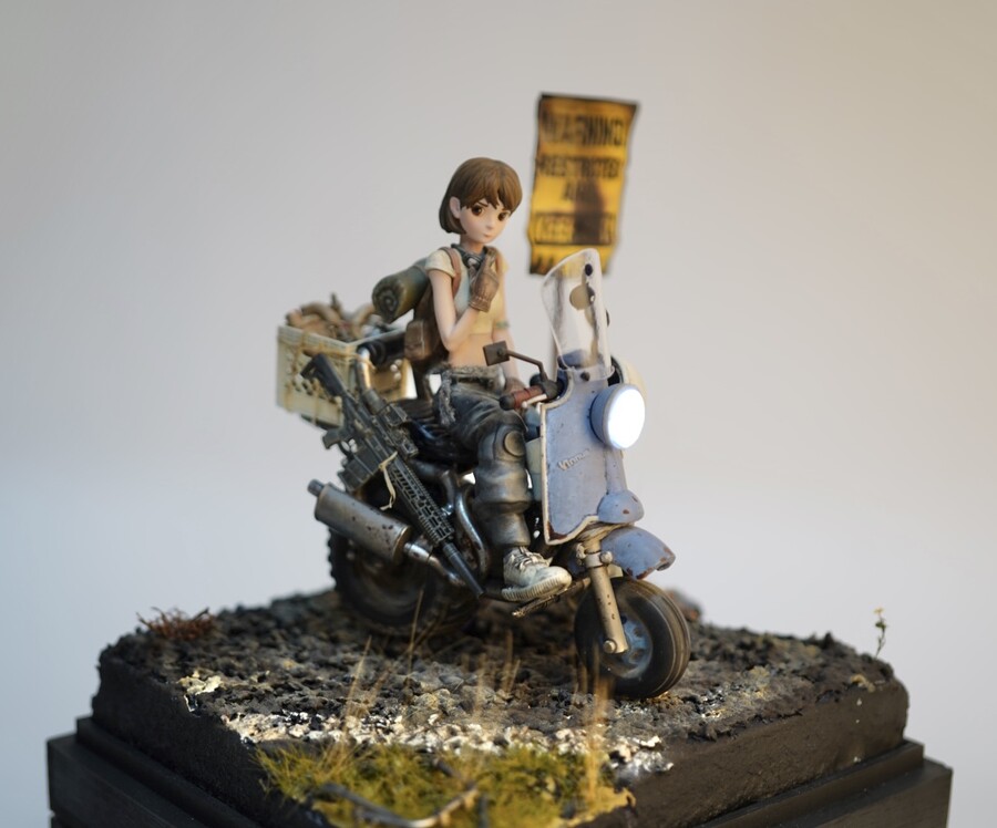 1/12 Junk Rider 완성(사진많음) | 프라모델 캐릭터모형 갤러리