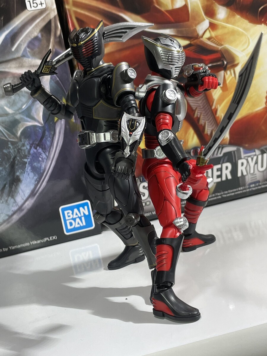 [반다이] FrS 가면라이더 류우가와 류우키 비교 이미지 | 프라모델 정보