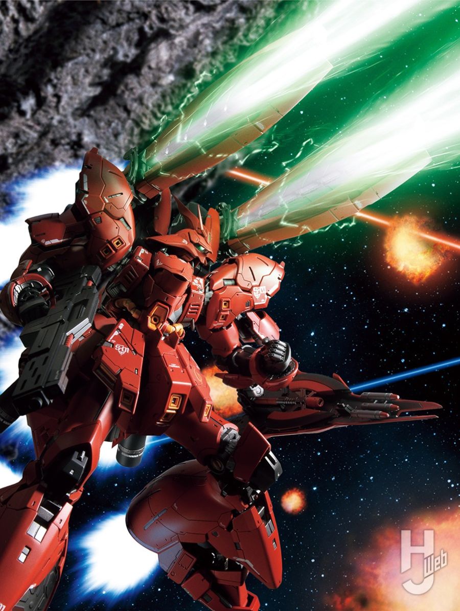 RG MSN-04FF 사자비 HJ 게재 작례 | 프라모델 정보