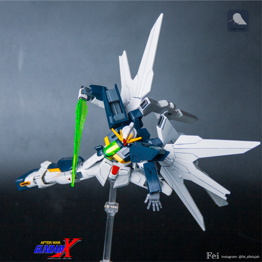 [포징샷] "달은 떠있는가" HG건담 DX포징샷 | 프라모델 캐릭터모형 갤러리