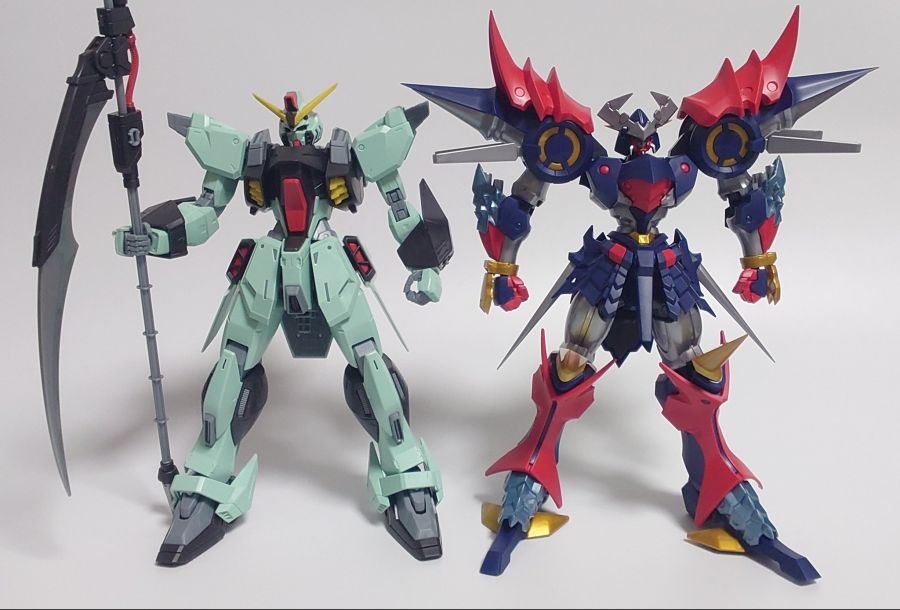HGSR 다이젠가 + 초합금제 비교 & 조합 사진 | 프라모델 정보