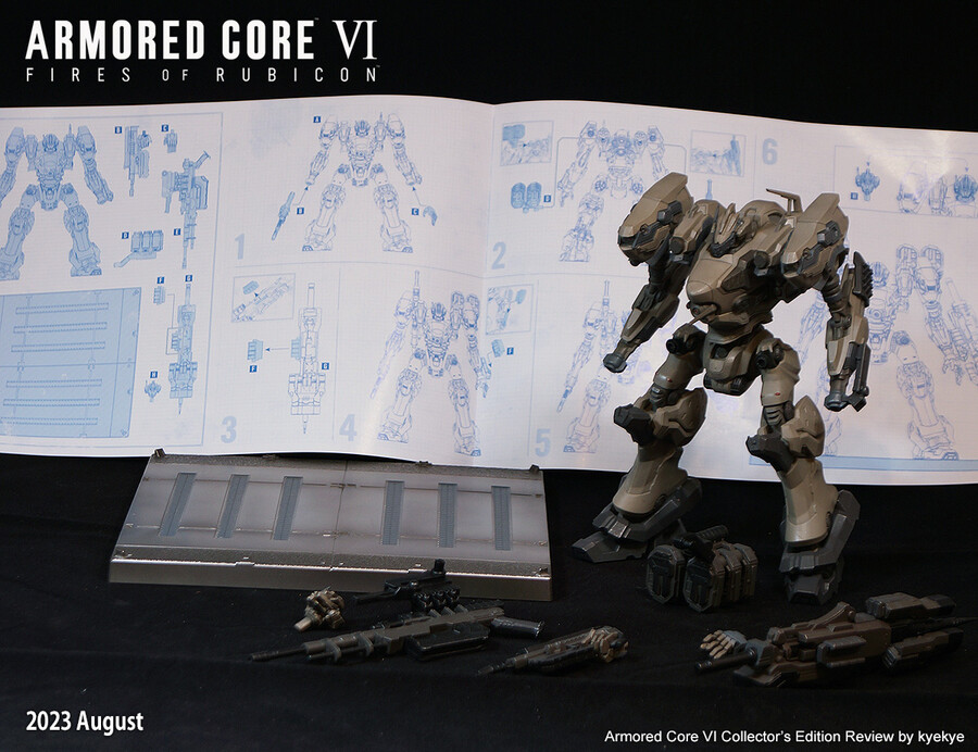 아머드코어 6 콜렉터즈 에디션 리뷰 | 피규어 갤러리