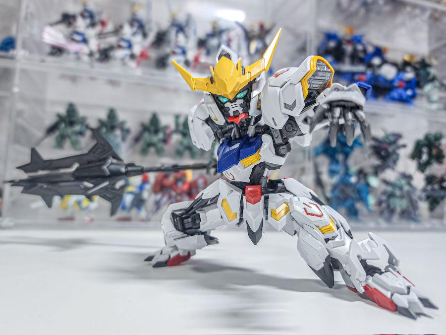 MGSD 건담 발바토스 포징 + 비교 사진 | 프라모델 정보
