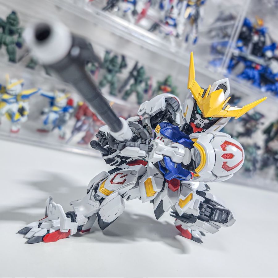 MGSD 건담 발바토스 포징 + 비교 사진 | 프라모델 정보