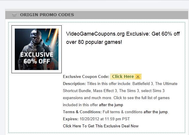 origin 60% 할인 | PC 게임 정보