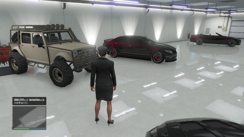 차고에 몇 대 없는 차들. | GTA 5 | RULIWEB