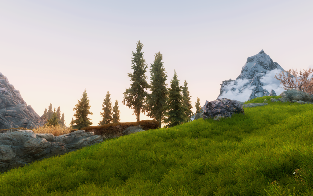 BGM스카이림 잔디모드 Dat Grass
