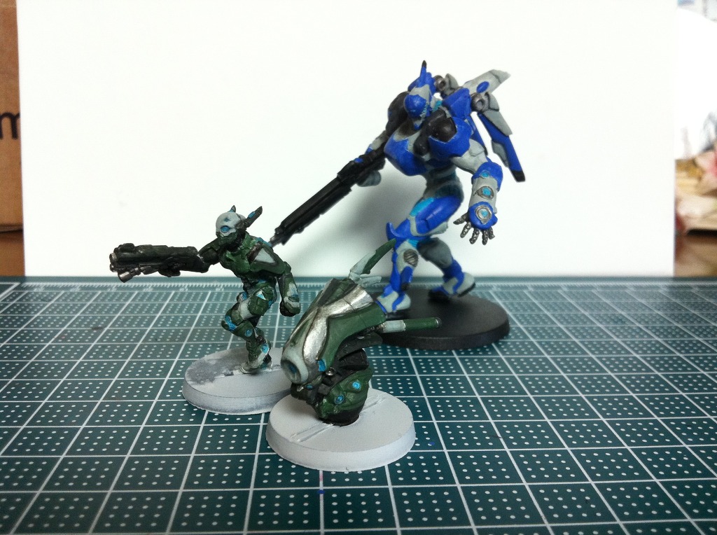 [infinity]Cutter&Guarda de Assalto+Auxbot | 프라모델 캐릭터모형 갤러리