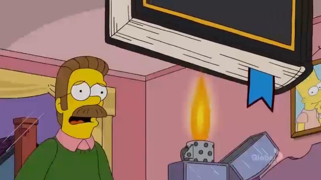 [심슨가족] 단체로 네드 능욕중 | 애니메이션 갤러리