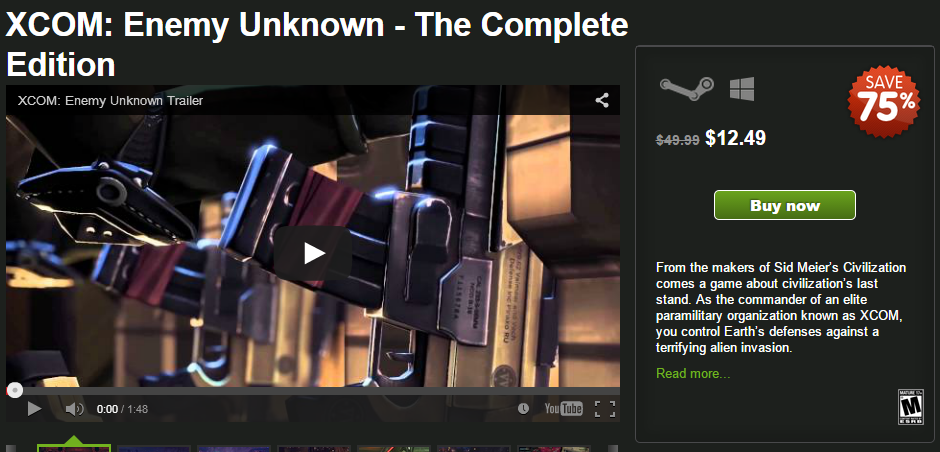 [GMG] XCOM: Enemy Unknown 컴플 에디션 9.75달러 | PC 게임 정보 | RULIWEB