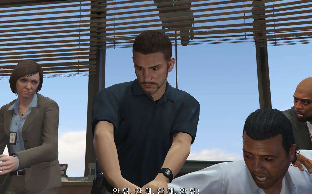 휴메인 미션에 나오는 아줌마 스토리에도 나오네요 | GTA 5 | RULIWEB