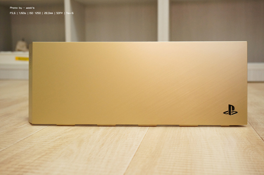 PS4 HDD Bay Cover Gold (하드커버 골드) | 오픈 케이스 갤러리