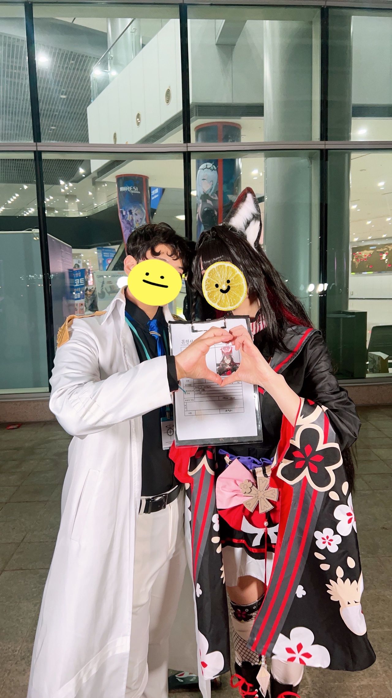 블루아카 AGF때 찍은 사진들 정리중인데