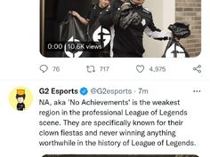 롤) 오늘은 신난 G2 트위터 ㅋㅋㅋ | 유머 게시판