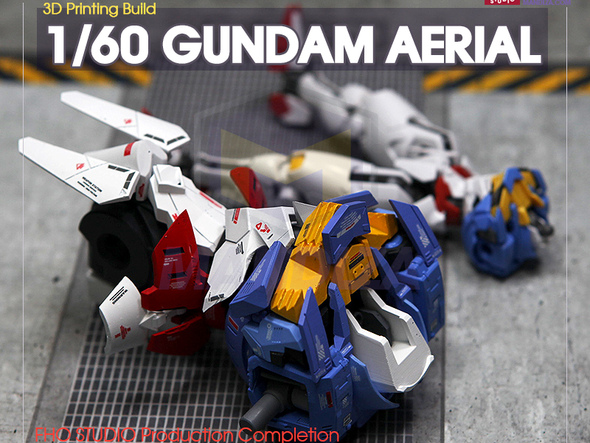 1/60] GUNDAM Aerial 3D Printing Build 바디 #01 | 프라모델 캐릭터모형 갤러리
