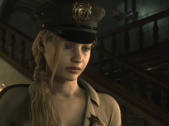 바이오 하자드 RE:2 클레어 편 - 아크레이 보안관 (2) | 게임 스샷 게시판