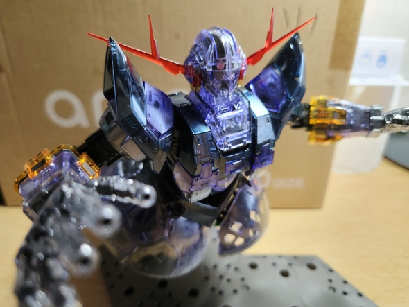 RG 지옹 클리어 완성. | 프라모델 이야기 | RULIWEB