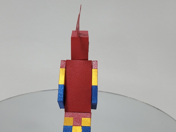 Papercraft minecraft parrot 페이퍼크래프트