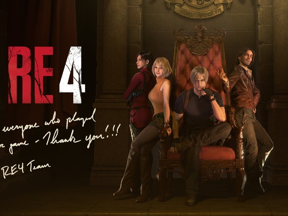 바이오하자드 RE:4 개발팀, 바이오하자드 RE:4 700만장 돌파 감사 메세지 | 플레이스테이션 정보