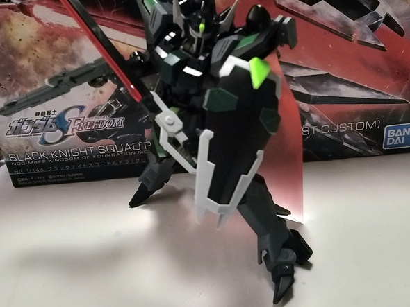 극장판 프리덤 ~ HG 블랙 나이트 스쿼드 루드라 조립했네요 | 프라모델 이야기 | RULIWEB
