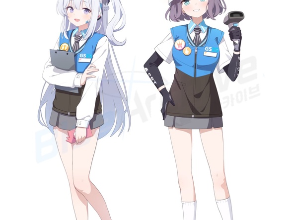 블루아카) GS25 콜라보 일러의 놀라운 디테일 | 유머 게시판 | RULIWEB